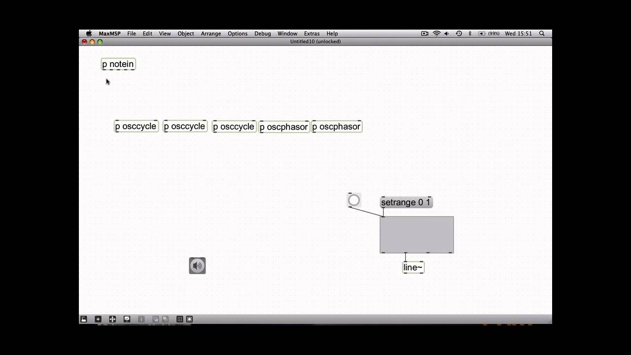Max/Msp Tutorial (Additive Synth) Barnsley College