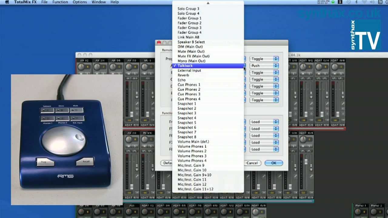 RME ARC USB Advanced Remote Control пульт управления для UFX+, UFX II ...