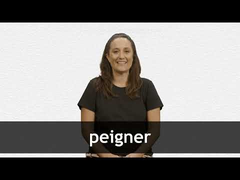 English Translation of “PEIGNER” | Collins French-English Dictionary