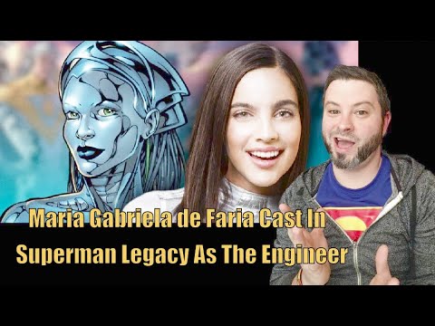 Maria Gabriela de Faria Cast In Superman Legacy As The Engineer