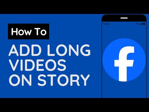 How To Add Long Video On Facebook Story 2024 | Upload, Share Full Length Longer Videos On FB Stories