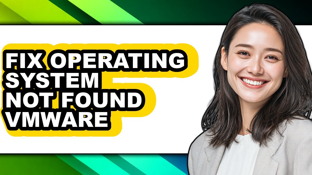 How to Fix Operating System Not Found Vmware (full Guide)