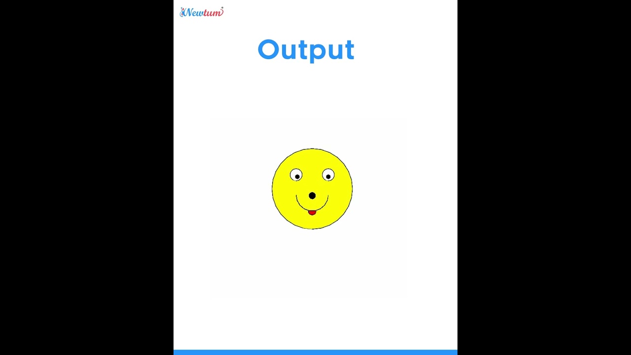 Draw Smiley Face Emoji in Python Using Turtle