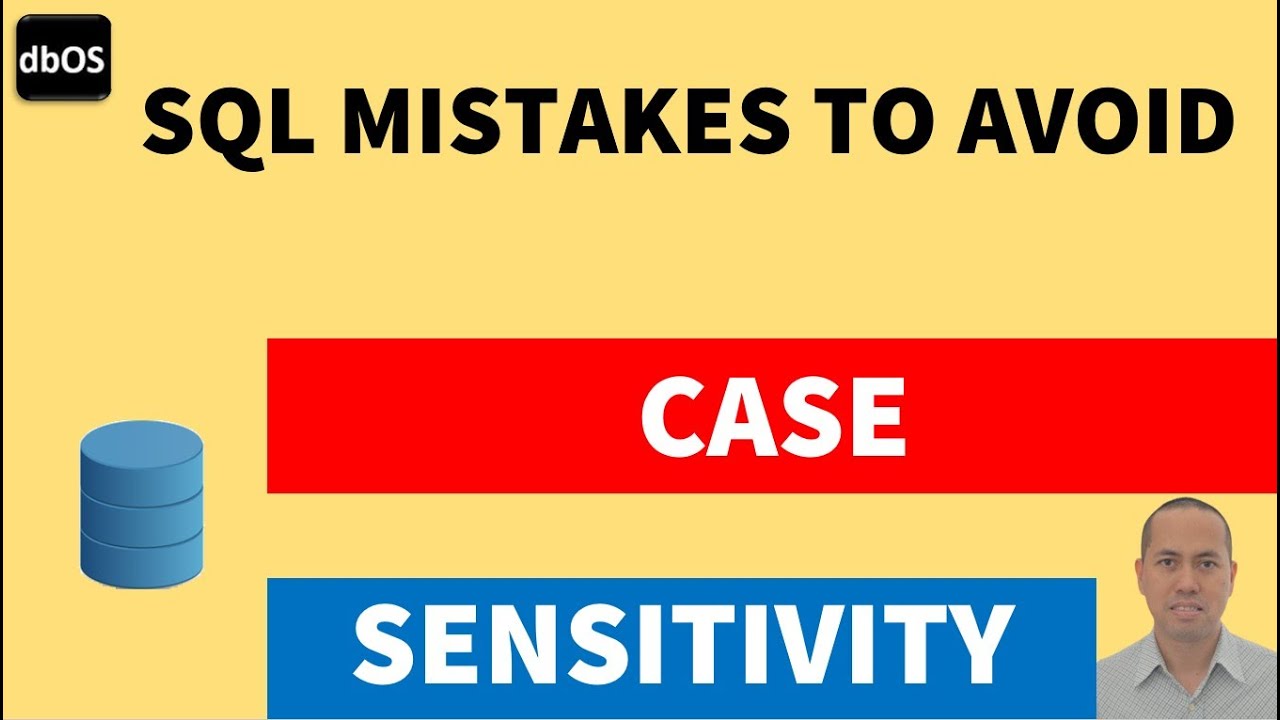 case sensitivity in SQL