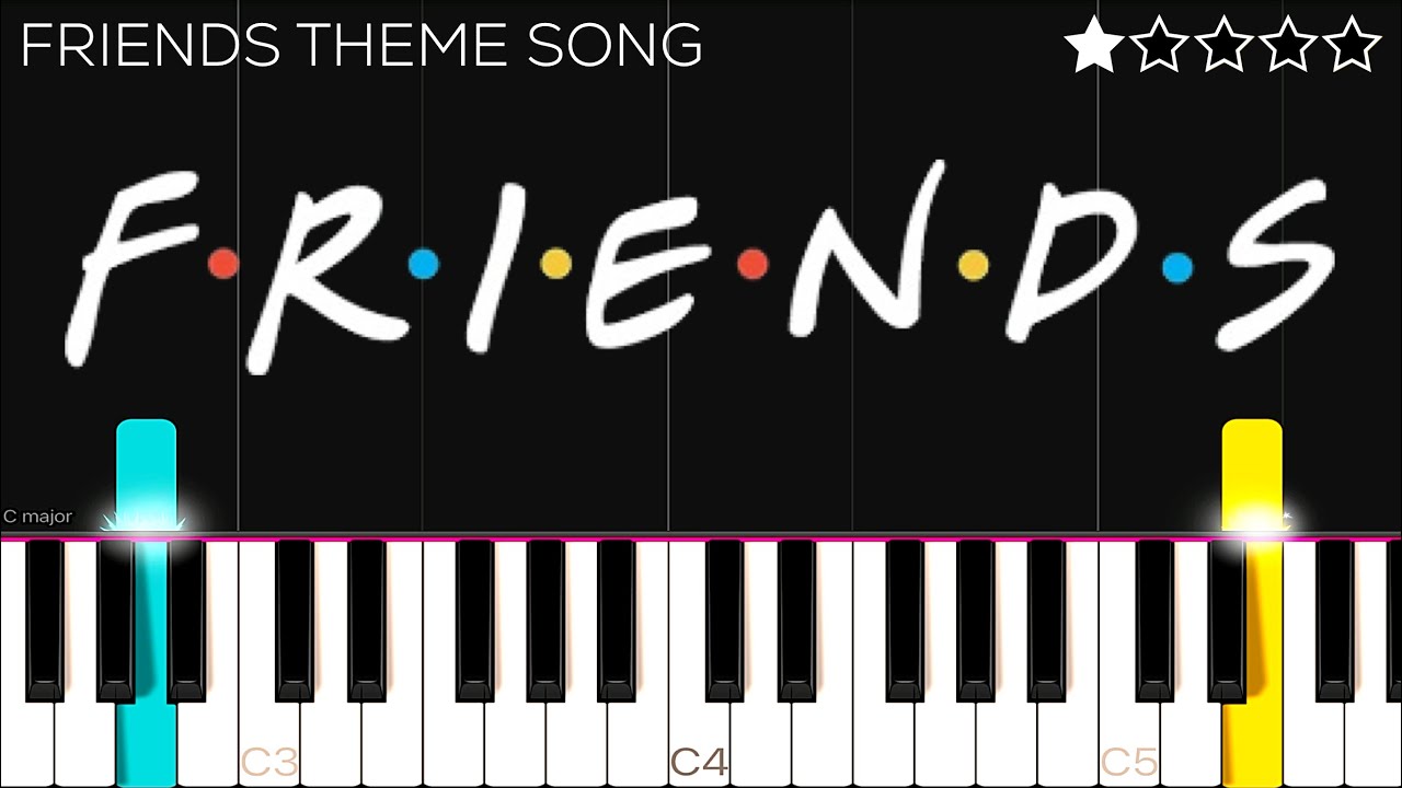 FRIENDS THEME | EASY Piano Tutorial