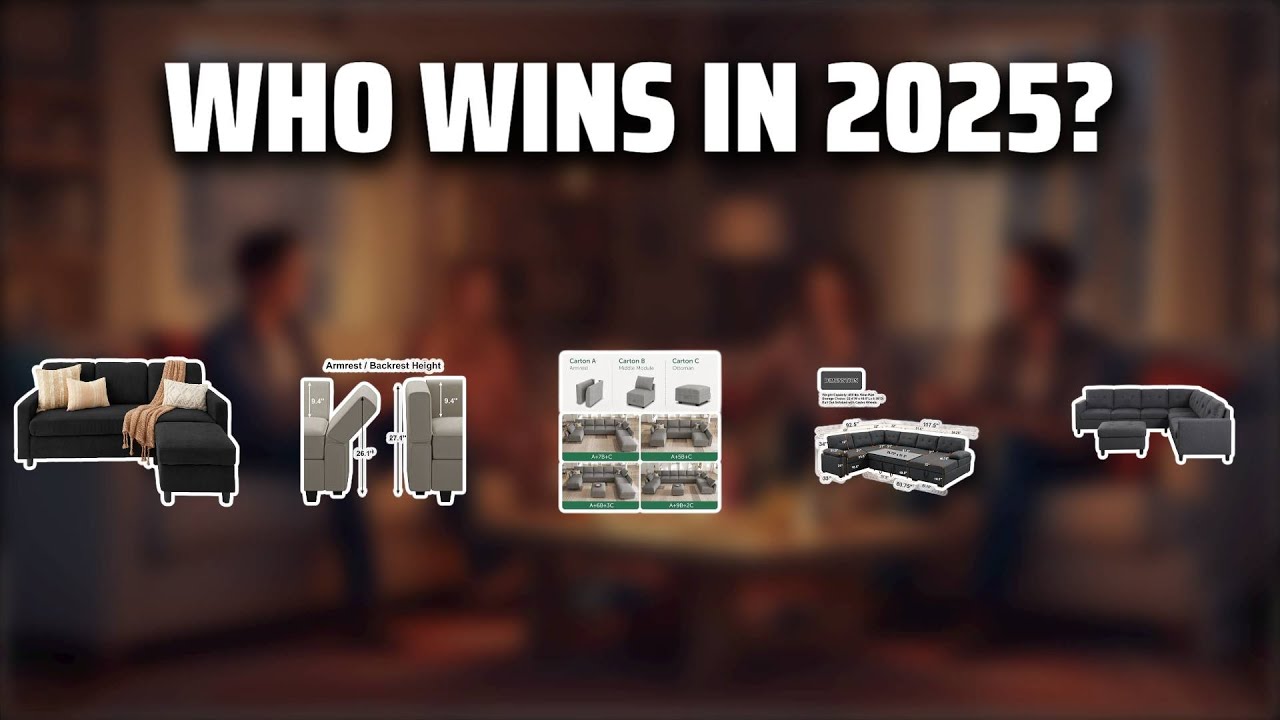 The Top 5 Best Cheap Sectional Couches in 2025 - Must Watch Before Buying!