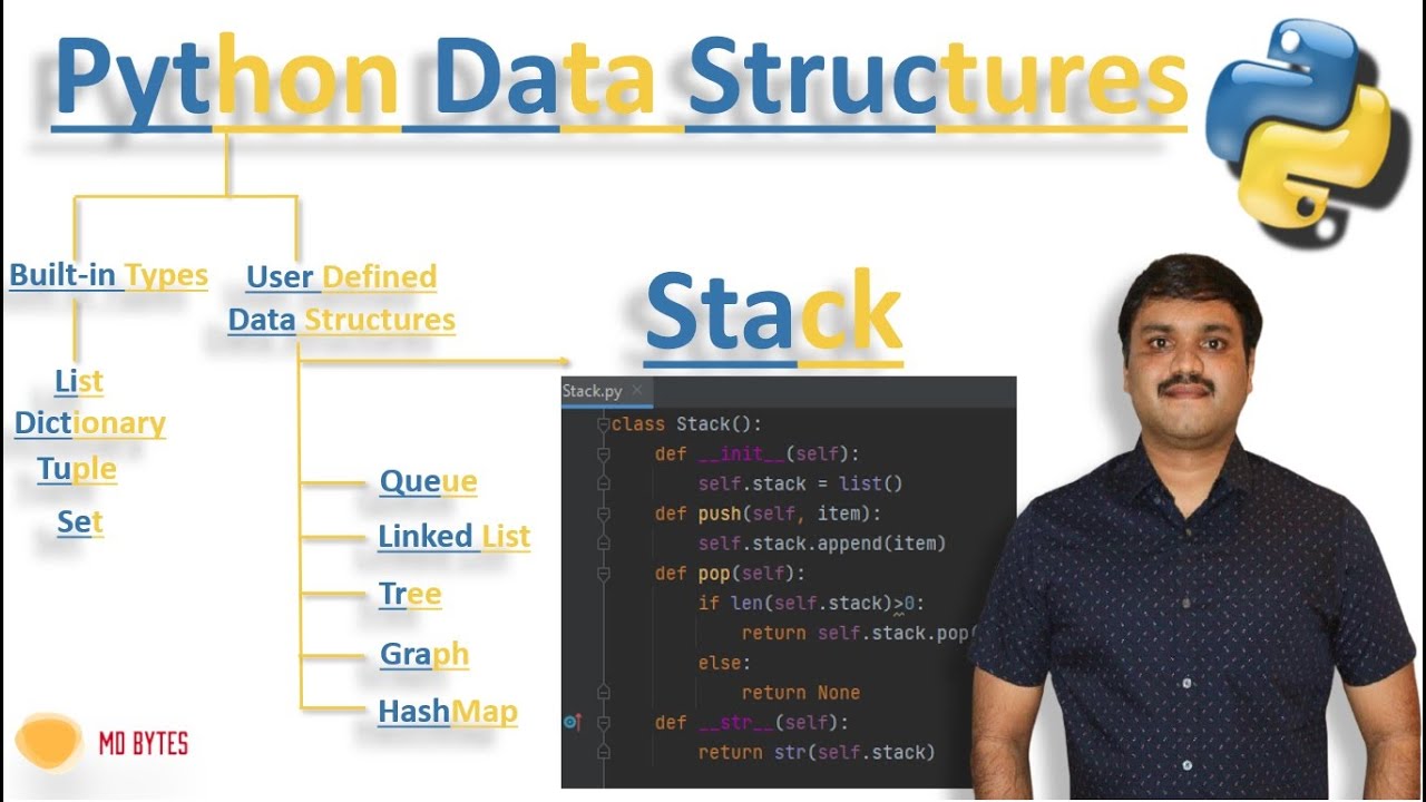 Python Stack - Python Data Structures Tutorial