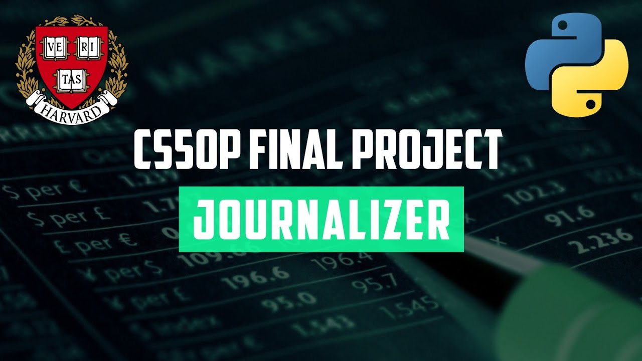 CS50P Final Project | Journalizer |