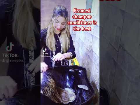#framesi shampoo conditioner is the best#hairshampoo