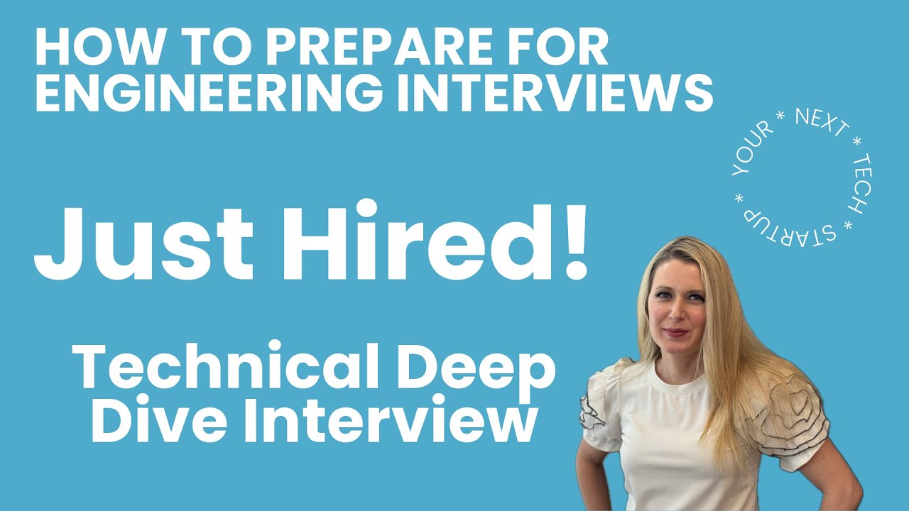 JUST HIRED: Mastering The Technical Deep Dive Interview: Conor's Success Story