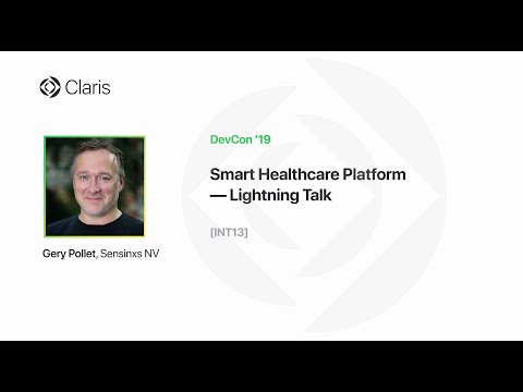 Smart Healthcare Platform — Lightning Talk [INT13]