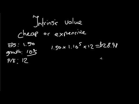 Intrinsic Value of a Stock | Investing for Beginners (10/14)
