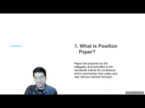 [FULL ENG DUB] Position Paper in MUN 101