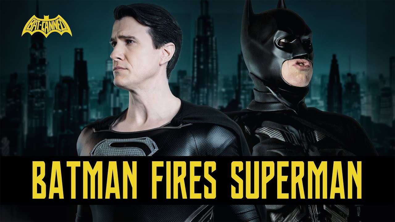 BATMAN FIRES SUPERMAN | BAT-CANNED