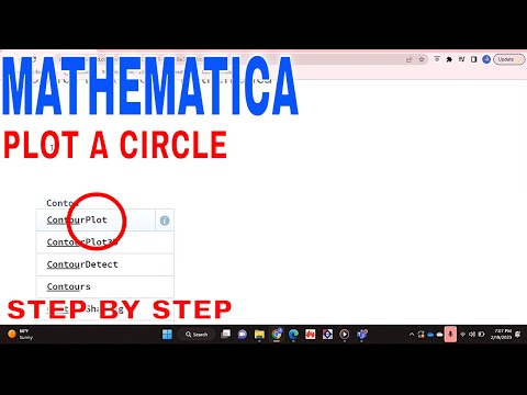 ✅ How To Plot A Circle In Mathematica 🔴