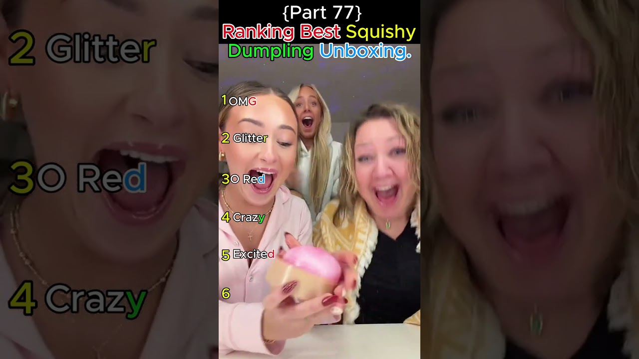Ranking Best Squishy Dumpling Unboxing. #squishydumpling #unboxing #us