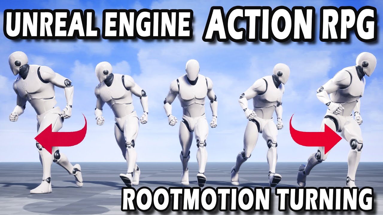 Unreal Engine 5 Action RPG Tutorial | Root Motion Character Rotation