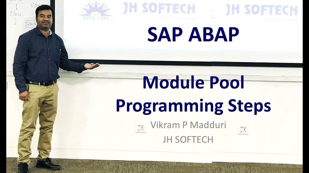 SAP Module Pool Steps