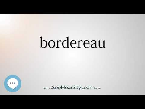 bordereau - Smart & Obscure English Words Defined 🗣🔊
