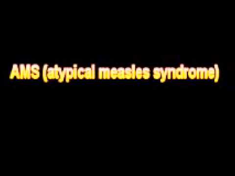 What Is The Definition Of AMS atypical measles syndrome Medical Dictionary Free Online