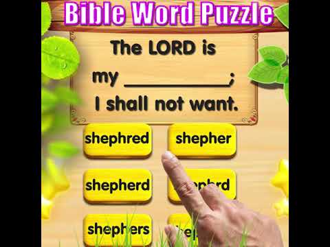Bible Word Connect App