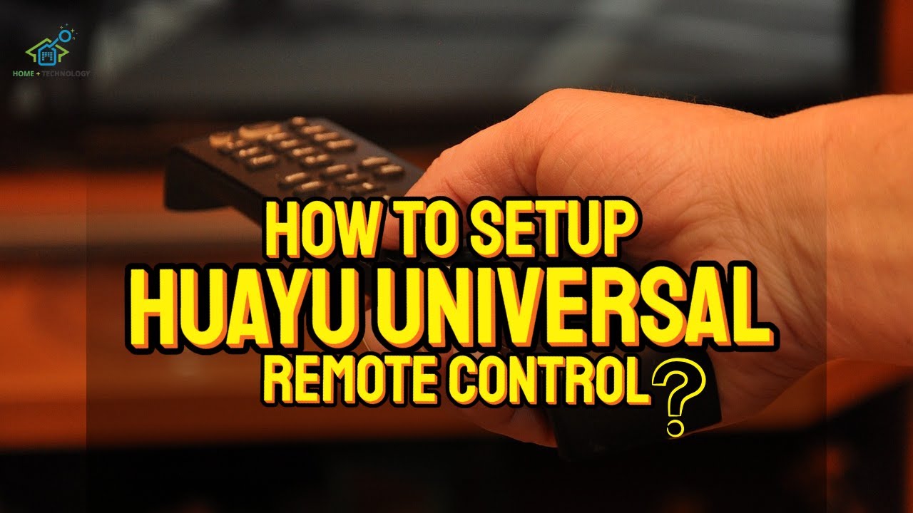 How to Manually Search Codes to Set Up HUAYU Universal Remote Control | Easy Guide