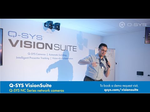 Q-SYS VisionSuite: NC Series Network Cameras (ISE 2024)