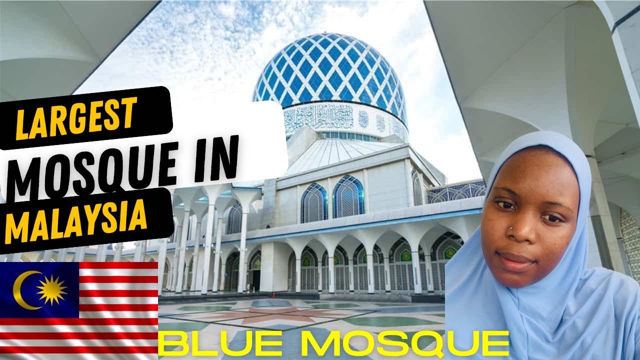 Blue Mosque is so big and beautiful || Sultan Salahuddin Abdul Aziz Shah Mosque