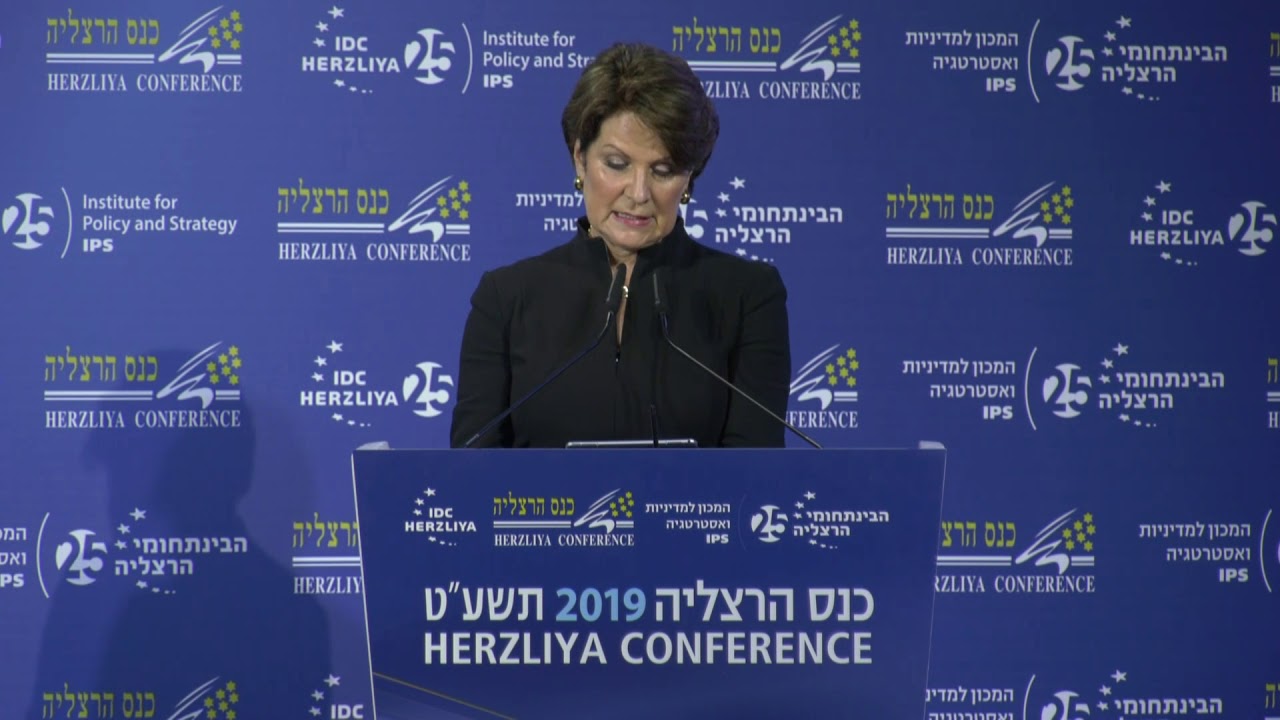 Ms. Marillyn A. Hewson, Chairman, President and CEO, Lockheed Martin | Herzliya Conference 2019