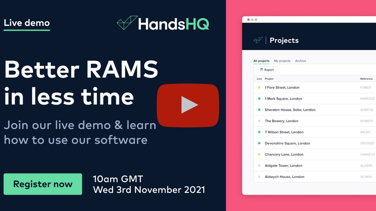 Create Better RAMS in less time : Live demo