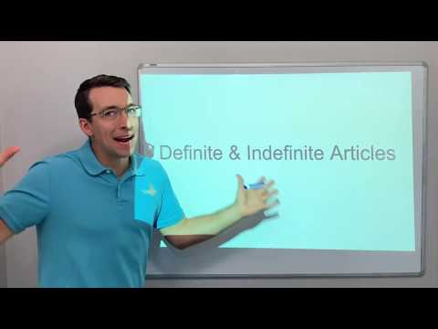 Spanish Definite and Indefinite Articles