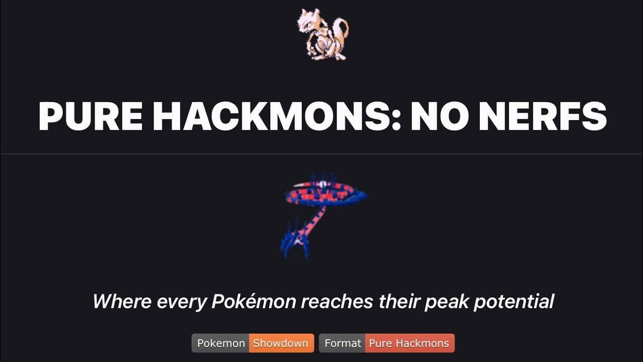 How to play Pure Hackmons: No Nerfs | GitHub setup and Overview of Z-A Updates