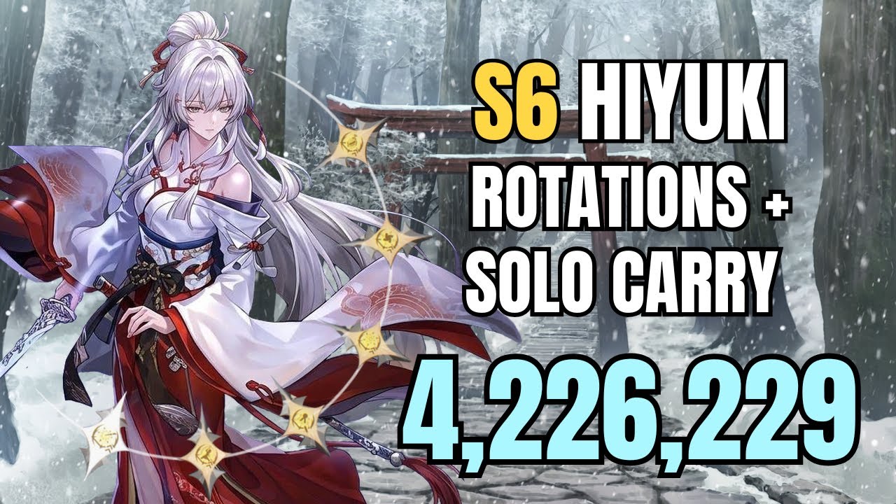 S6 Hiyuki Ultimate and Rotation Help for Beginners!