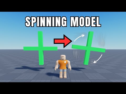 How To Make A Spinning Model | Roblox Studio Guide