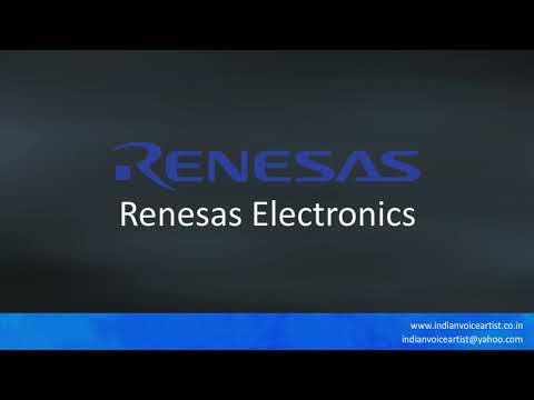 Pronunciation of the word(s) "Renesas Electronics".