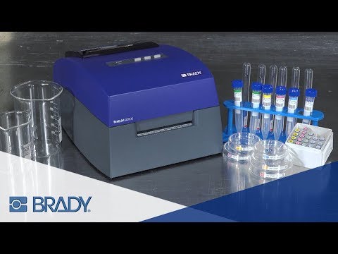 BradyJet J2000 Printer | Laboratory Overview