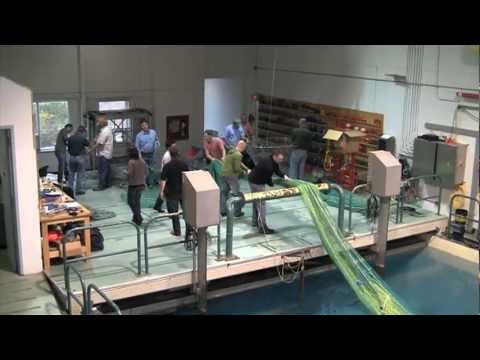 New Fishing Net Designs Tested in Flume Tanks
