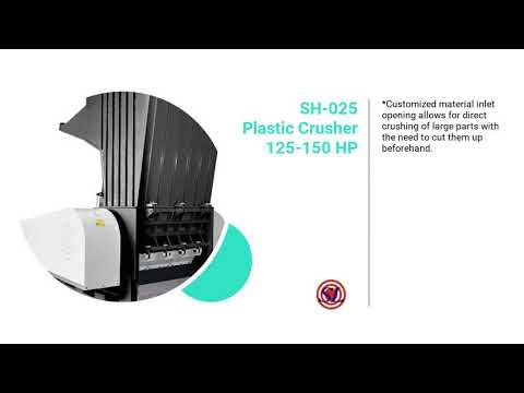 SH 025Plastic Crusher125 150 HP | SHUEN LI MACHINERY CO , LTD | Taiwantrade