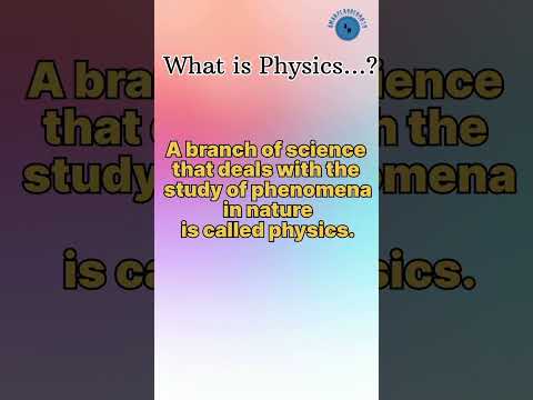 What is Physics | Physics kya hai | Definition | #physics #definition #ytshort #science #knowledge
