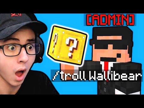 I Got TROLLED by ADMINS in Minecraft Bedwars…