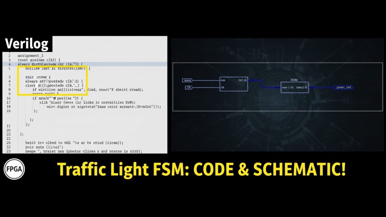 Verilog Traffic Light Controller: Code, Testbench & Simulation Explained