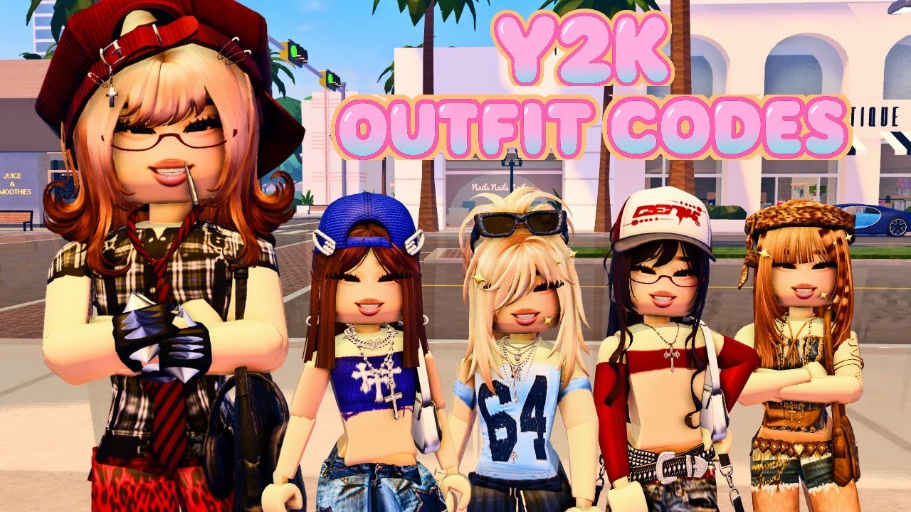10 Y2K Outfit Codes for Berry Avenue, Bloxburg, Brookhaven, RH Dance Studio Outfit Codes