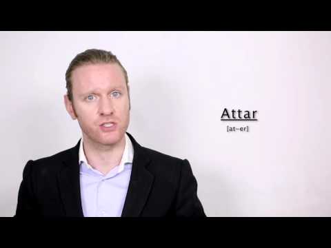 Attar - Meaning | Pronunciation || Word Wor(l)d - Audio Video Dictionary