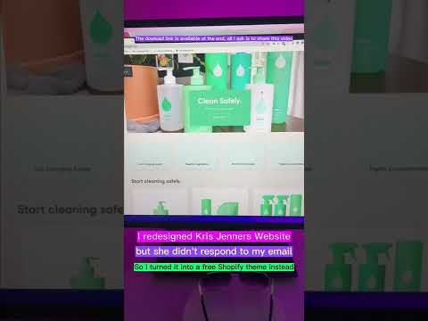 A Free Shopify Theme inspired by Kris Jenner's Get Safely