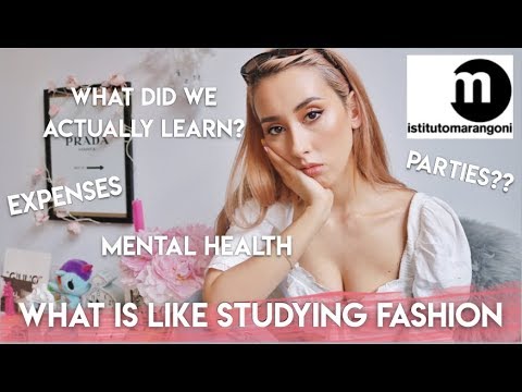 What is like studying Fashion Design || projects, expenses, gettin drunk in class & mental health