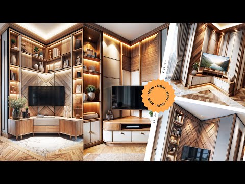 TV Corner Unit | Corner TV Stand | Corner TV Stand Ideas For Living Room