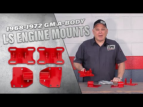 Strong, Adjustable, and Greasable: UMI LS Mounts for ’68-’72 GM A-Body