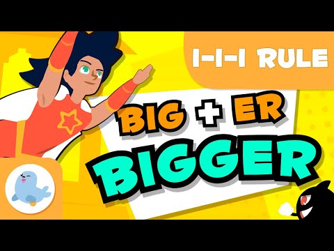 THE 1-1-1 RULE 🦸♀️ SPELLING AND GRAMMAR for Kids 📝 Superlexia⭐ Episode 8