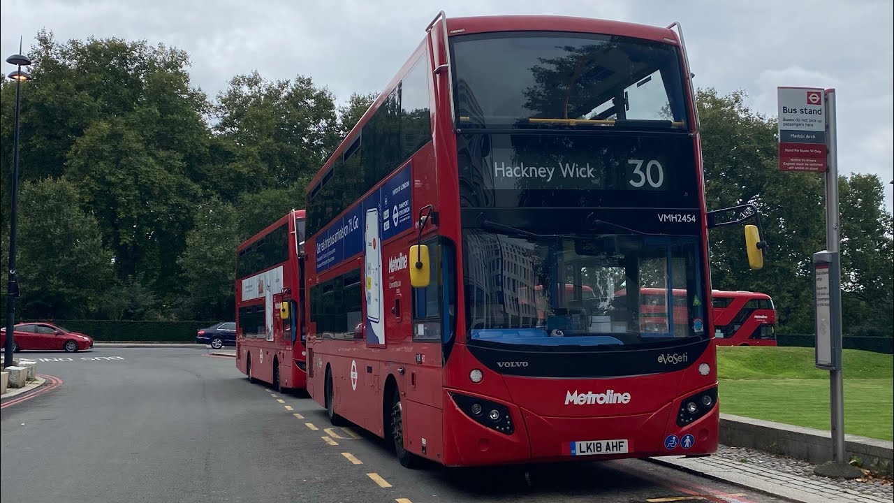 Full Route Visual | Metroline Travel Route 30 | Hackney Wick - Marble Arch