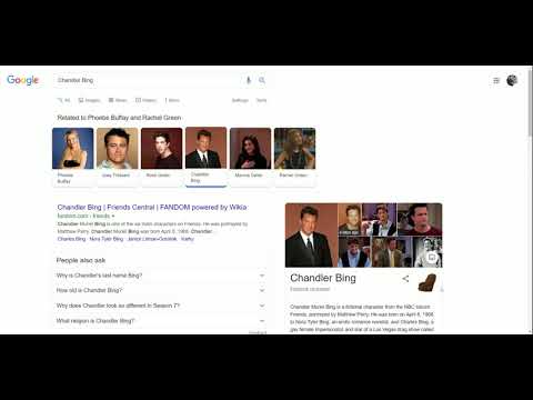 F.R.I.E.N.D.S + Google Search! (Phoebe, Joey, Ross, Chandler, Monica & Rachel)